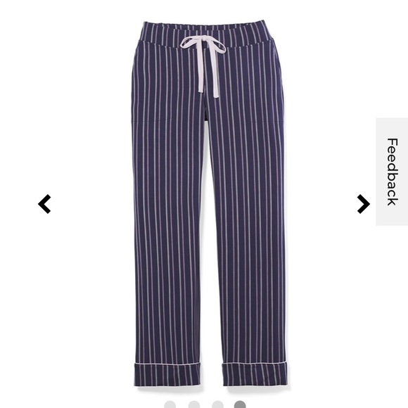 Soma | Pants & Jumpsuits | Nwt Soma Intimates Navy Timeless Stripe ...